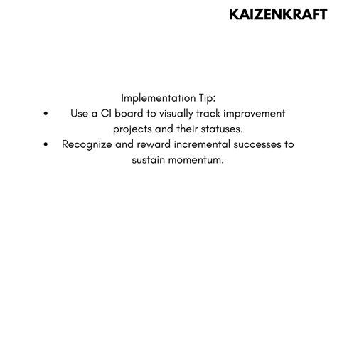 continuousimprovement kaizen leanthinking processimprovement operationalexcellence