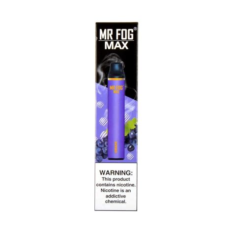 Mr Fog Max Disposable Vape 999 Authentic Mr Fog Max Vape Ziip Stock
