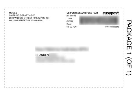 First Class Package Service Still Not Available Issue 1505