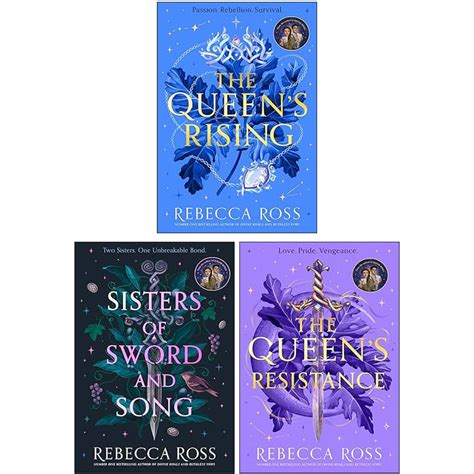 The Queens Rising Series 3 Books Collection Set By Rebecca