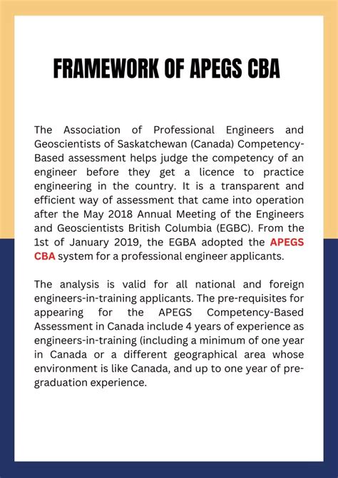 Ppt Framework Of Apegs Cba Powerpoint Presentation Free Download