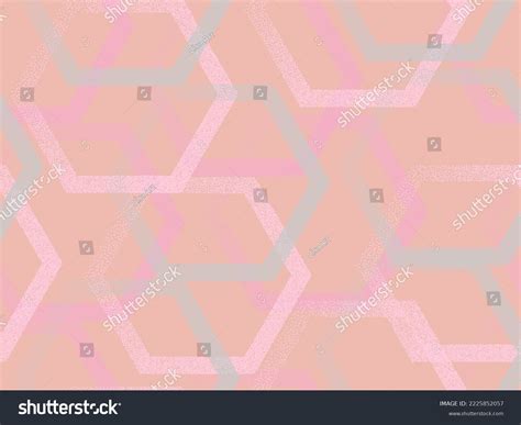 Perforated Hexagon Geometric Seamless Vector Pattern Stock Vector