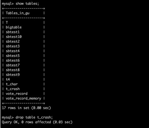 MySQL 表损坏修复 墨天轮