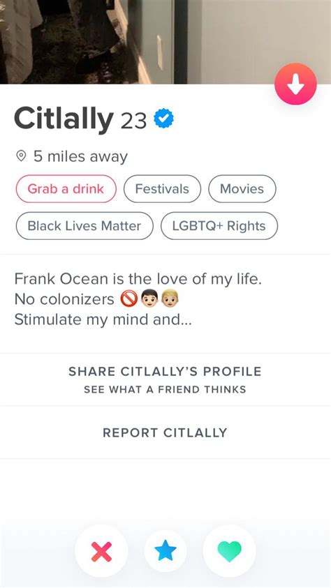 This Girls Tinder Profile Rtrashy