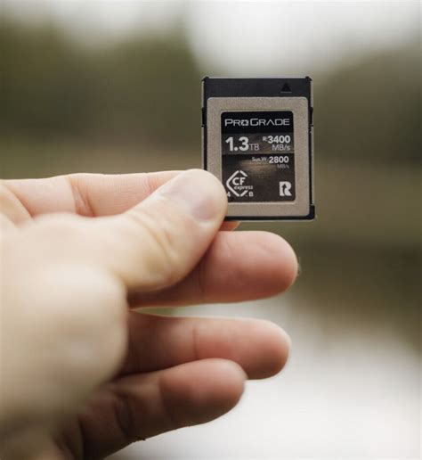 Prograde Digital Announces Rd Gen CFexpress Type B TB Memory Card TechPowerUp