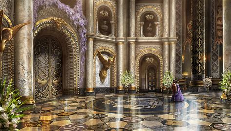 The Nutcracker And The Four Realms Movie Concept Art By Kimberley Pope Fantasy Places