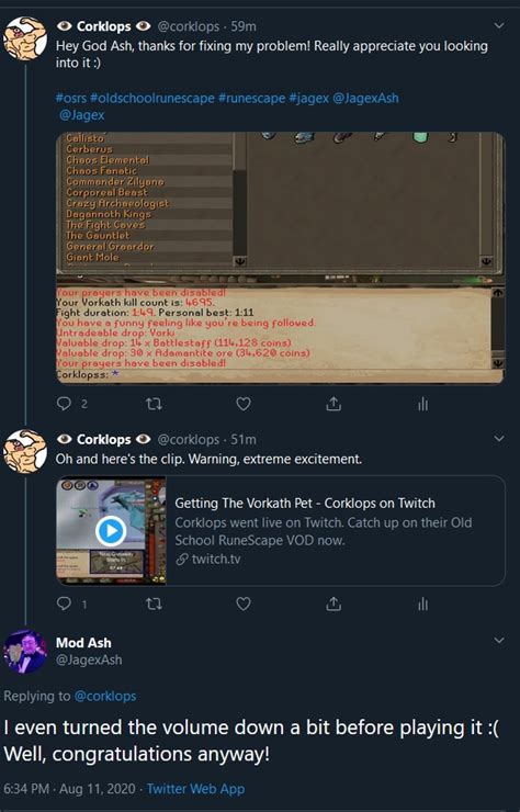 Mod Ash Does It Again R 2007scape