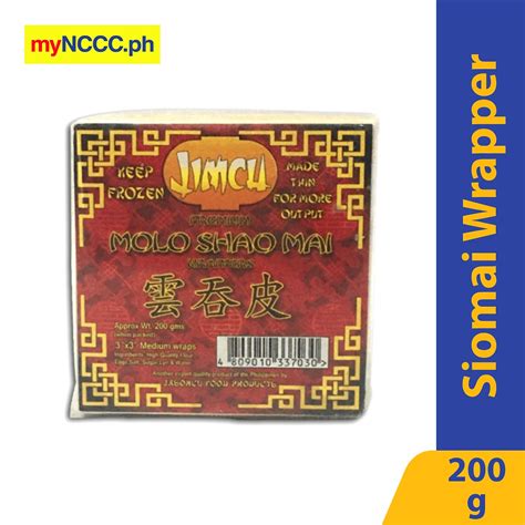Jimcu Siomai Wrapper 200g Nccc Online Store