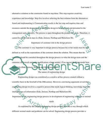 engineering fundamentals and problem solving essay 2