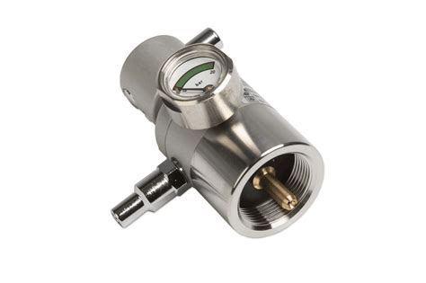 M1006864 Calibration Dual Gauge Gas Regulator Valve Zrg Medical