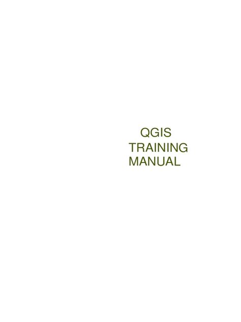qgis manual pdf comma separated values geographic information system