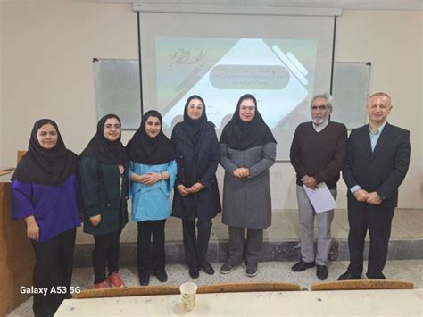 عکس یادگاری دفاع از پایان نامه سر کار خانم مهندس سروری، با حضور دکتر