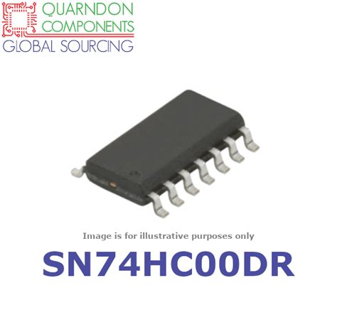 Ic Gate Nand 4ch 2 Inp 14soic Sn74hc00dr Quarndon Electrical Components