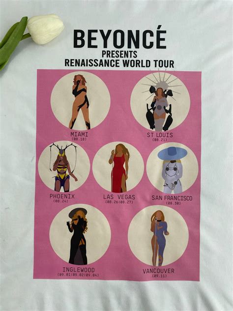 Beyonce Renaissance World Tour Outfits Shirt Wendyteesus