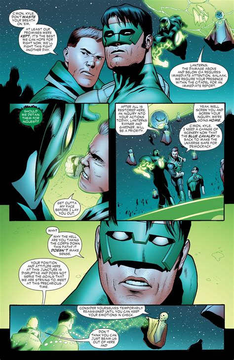Read Online Green Lantern Corps 2006 Comic Issue 38
