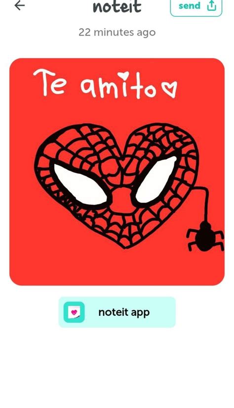 🕷️ Spiderman Dedicatoria Para Mi Novio Cartas Bonitas Notas Bonitas