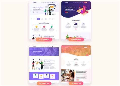 23 best digital agency react website templates