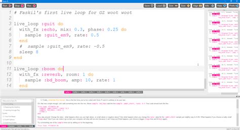 sonic pi et le code devint musique geekzone fr