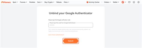 Google Authenticator Is Working Correctly How To Reset It Pionex Help Center