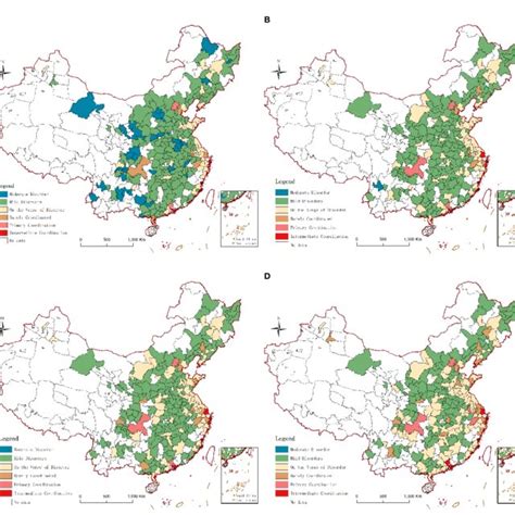 Spatial Pattern Of The Synergy Of Pollution Reduction Carbon