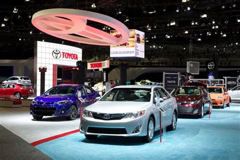 Toyota At The Los Angeles Auto Show Toyota Car Show Ideas White