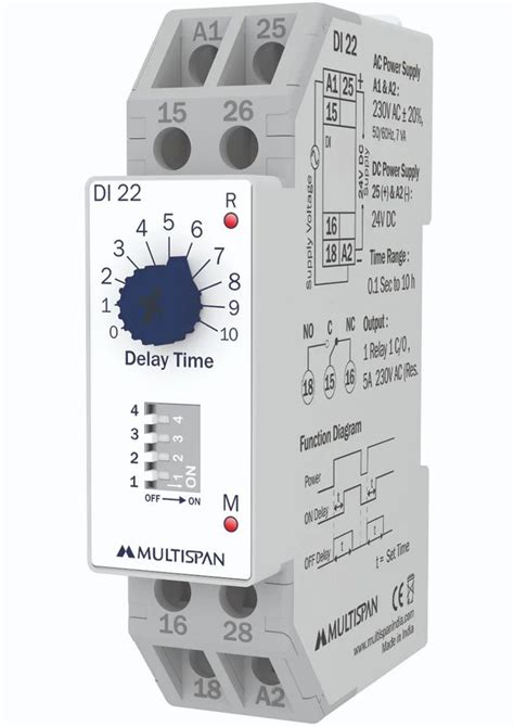 DI 22 Multi Range Delay Timer At Rs 400 Piece On Time Delay Relay In Ahmedabad ID 2850441177497