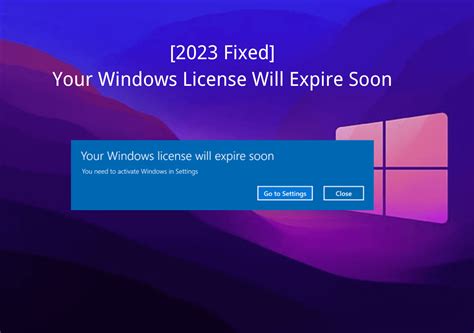Fix Your Windows License Will Expire Soon Error In Windows