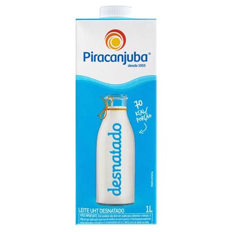 Leite Longa Vida Desnatado Casas Bahia