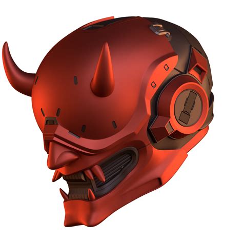 Vek3d Yokai Halo Infinite Helmet File Wireframe