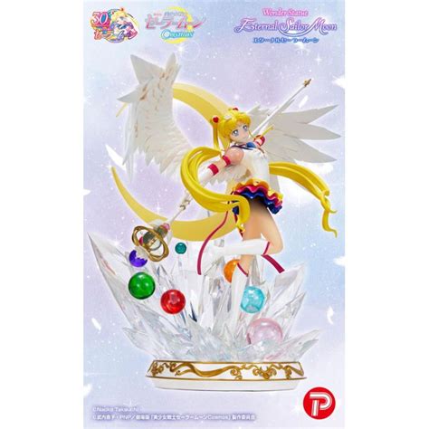Plex Pretty Guardian Sailor Moon Cosmos The Movie Wonder Statue Eternal Sailor Moon Figure