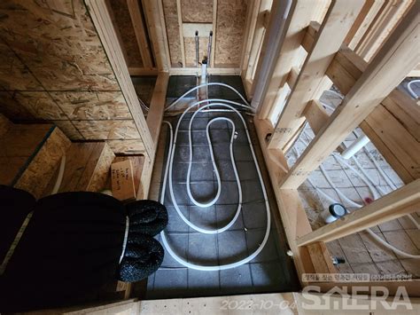 강릉시 홍제동 단독주택 0929 난방용 온수배관엑셀파이프 시공 작업 정직을 짓는 세라하우징