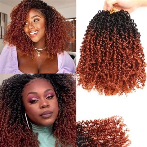 Yanky Twist Crochet Hair 10 Inch 8 Packs Pre Twisted