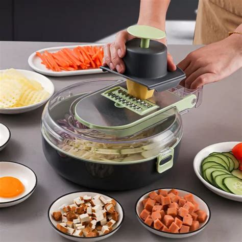 Efficiently Slice Dice And Grate With Multifunctional Vegetable Cutter £4926 Picclick Uk