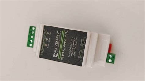 Industrial Modbus Mqtt Json Serial Server Rs485 To Rj45 Ethernet Tcpip