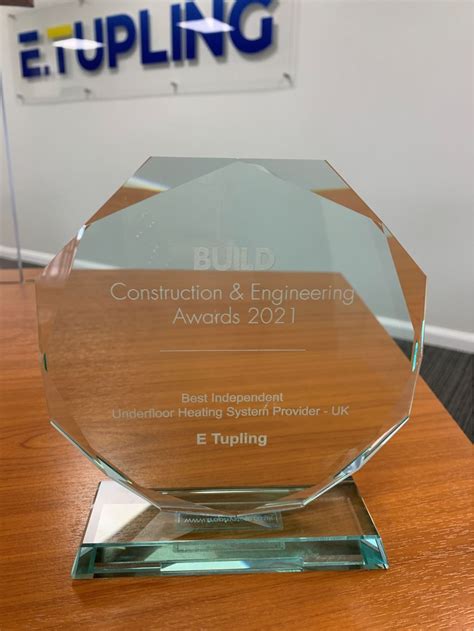 E Tupling Scoops Ufh Provider Award Heating And Plumbing Monthly