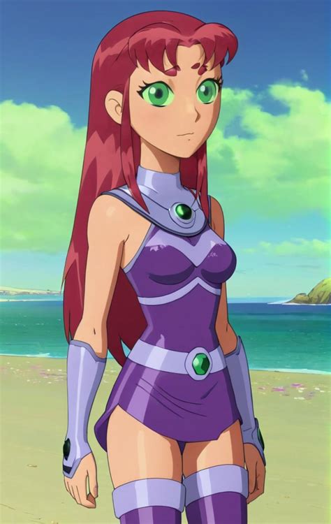 Starfire Teen Titans Starfire Teem Titans Stable Diffusion Xl