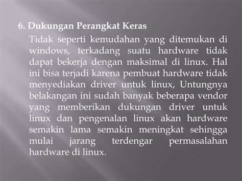 Perbedaan Windows Dan Linux Ppt