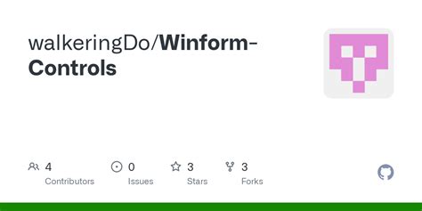 GitHub WalkeringDo Winform Controls