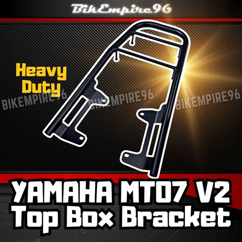 Yamaha Mt07 V2 2018 2023 Top Box Bracket Heavy Duty Top Box Bracket