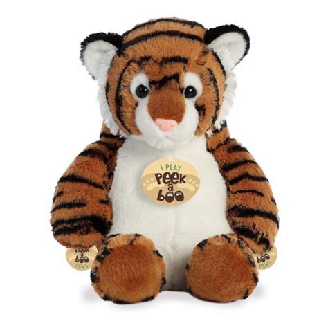 Aurora Peek A Boo Tiger 12 Inch Plush Figure 1 Unit Harris Teeter