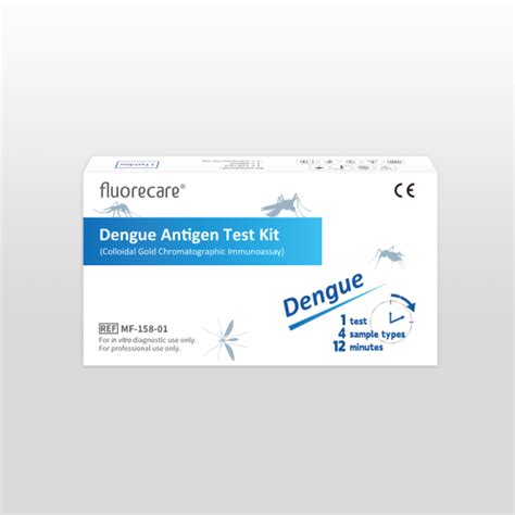 Fluorecare Dengue Antigen Test Kit Colloidal Gold Chromatographic