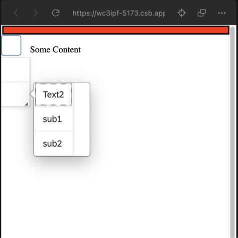 Side Navigation Empty Area Appears After Clicking On SideNavigationItem Issue SAP Ui