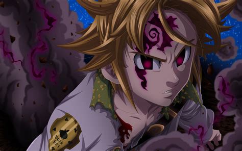 Wallpaper Of Meliodas Anime Demon The Seven Deadly 7 Deadly Sins