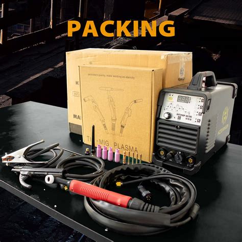Hzxvogen Tig Acdc Welder Aluminum Welding Machine Arc Stick Welder To