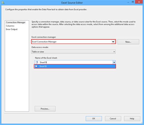 Using Ssis Packages To Import Ms Excel Data Into A Database