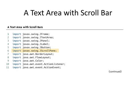 Ppt Java Swing Continued Powerpoint Presentation Free Download Id