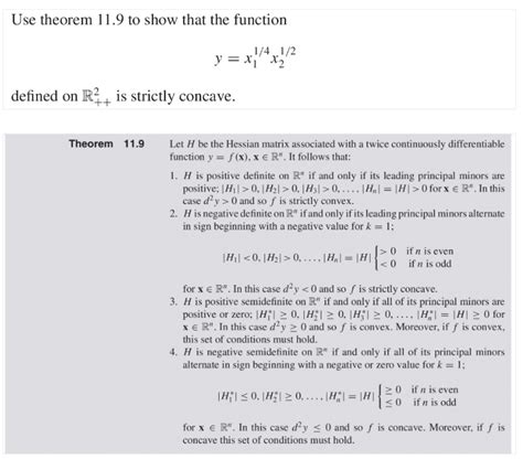 Solved Use Theorem 119 To Show That The Function