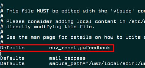 How To Show Asterisks While Typing Sudo Password In Linux