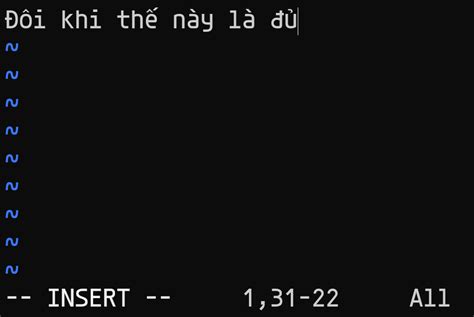Bộ Gõ Tiếng Việt Telex Với Vimrc Rvim