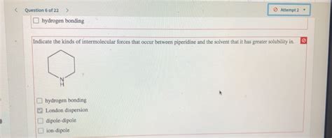 Solved Attempt 4 Question 6 Of 22 Predict Whether Each Chegg Com